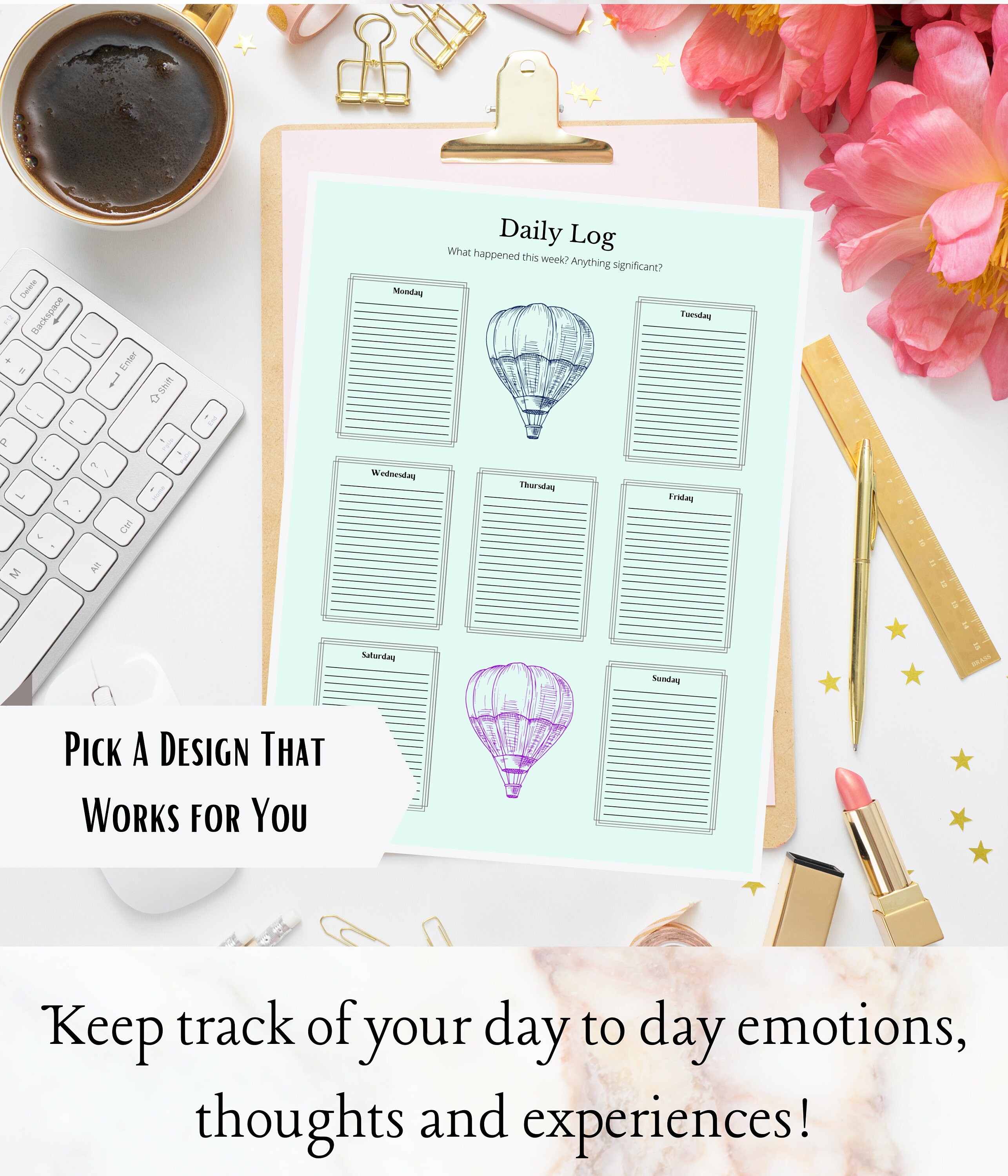 Intrusive Thought Tracker (mental Health) - Etsy