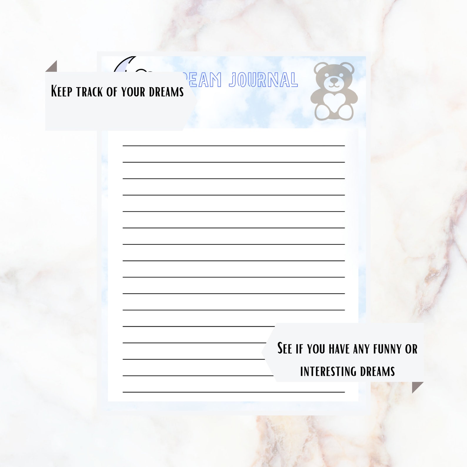 Kids Sleep Tracker, monthly Sleep Chart - Etsy