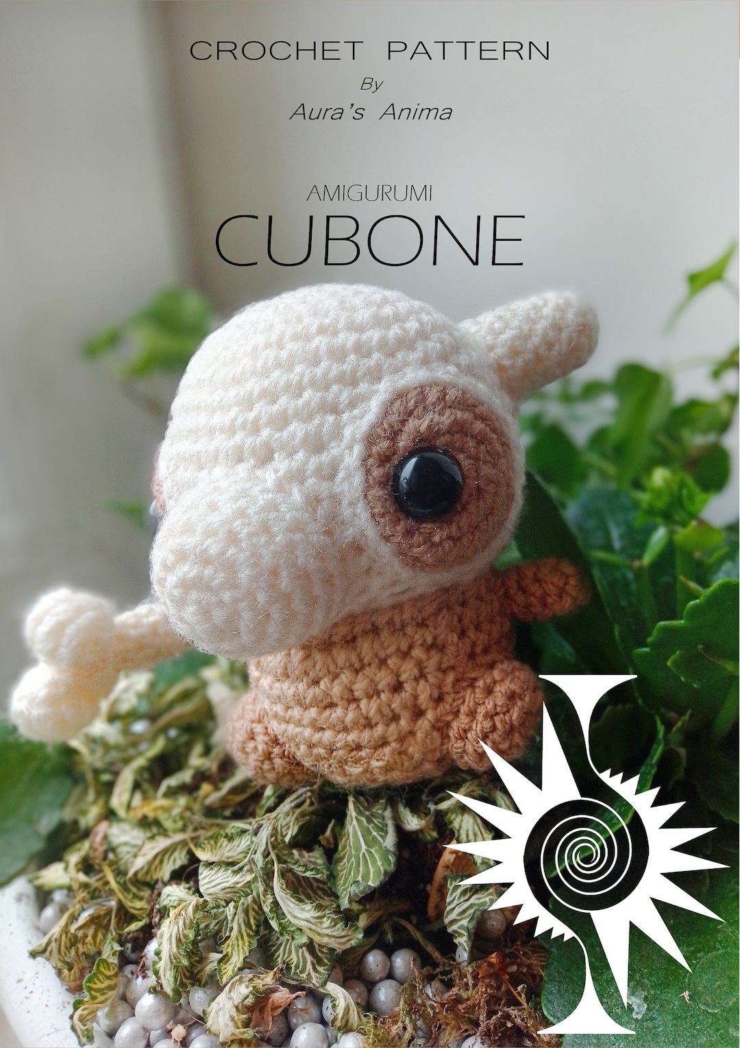Amigurumi Cubone Crochet PATTERN - Etsy