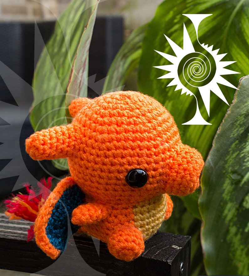 Amigurumi Charizard Crochet PATTERN - Etsy