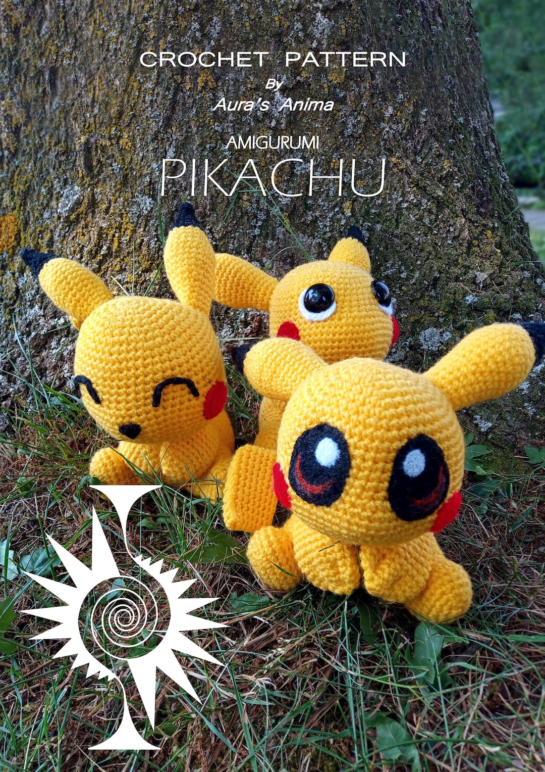 Amigurumi Pikachu Crochet PATTERN - Etsy