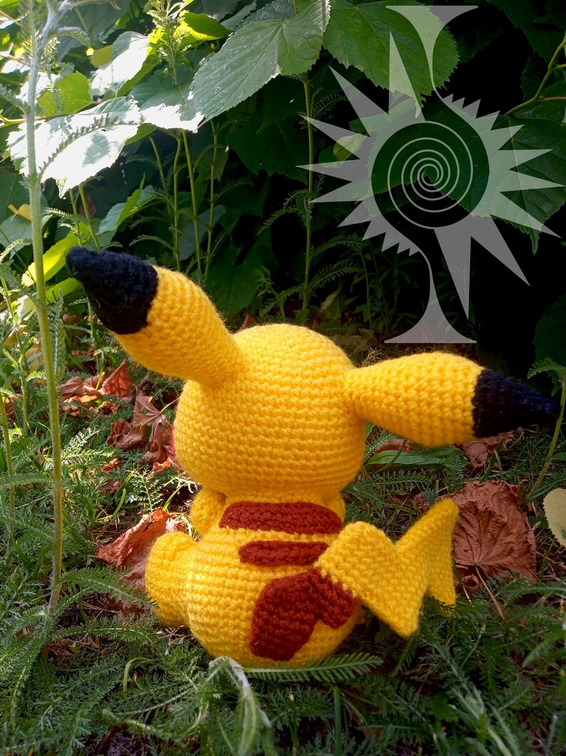 Amigurumi Pikachu Crochet PATTERN - Etsy