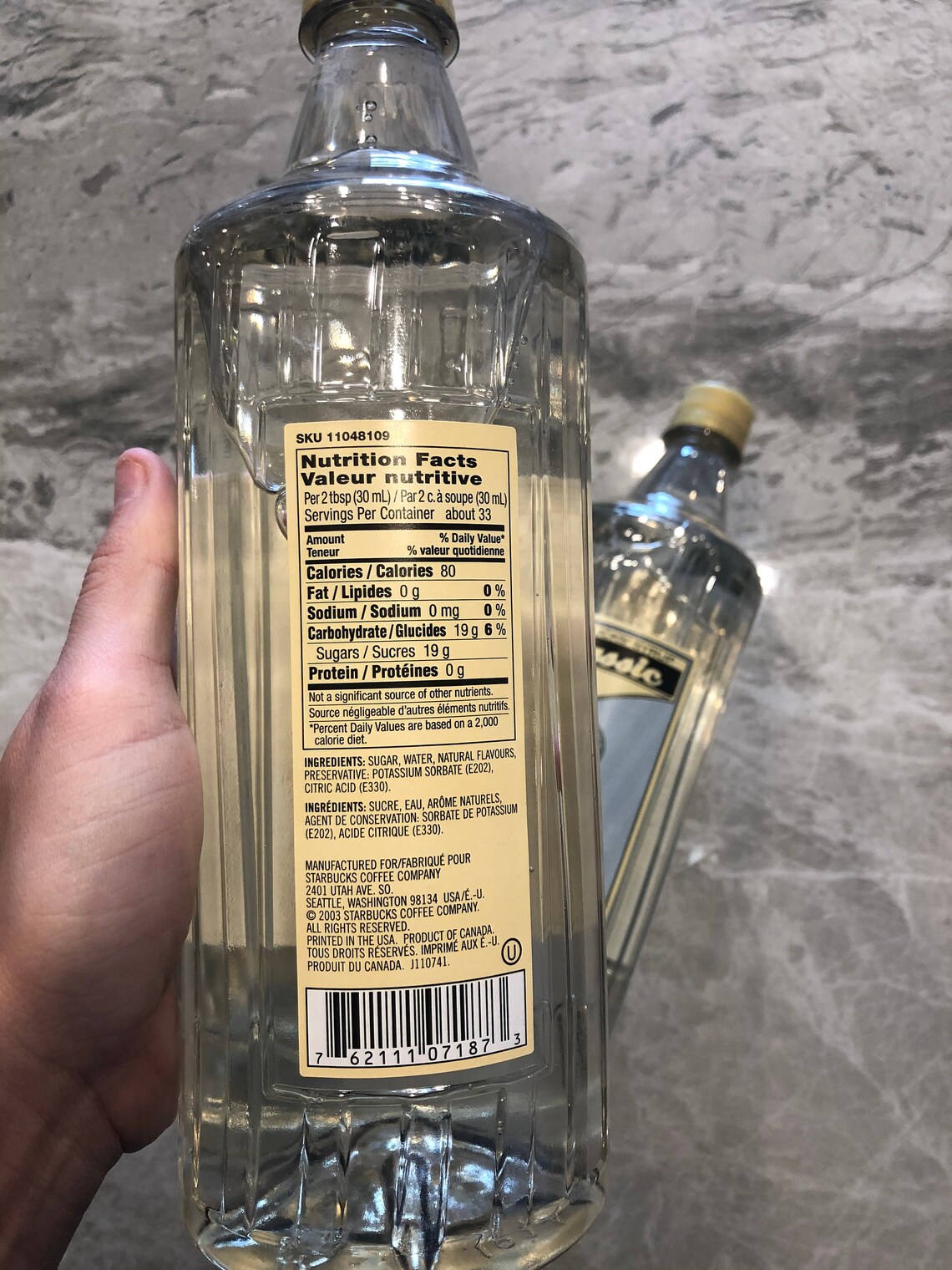 SIROP STARBUCKS SYRUP coffee 1l vanilla/classic/caramel/sugar | Etsy