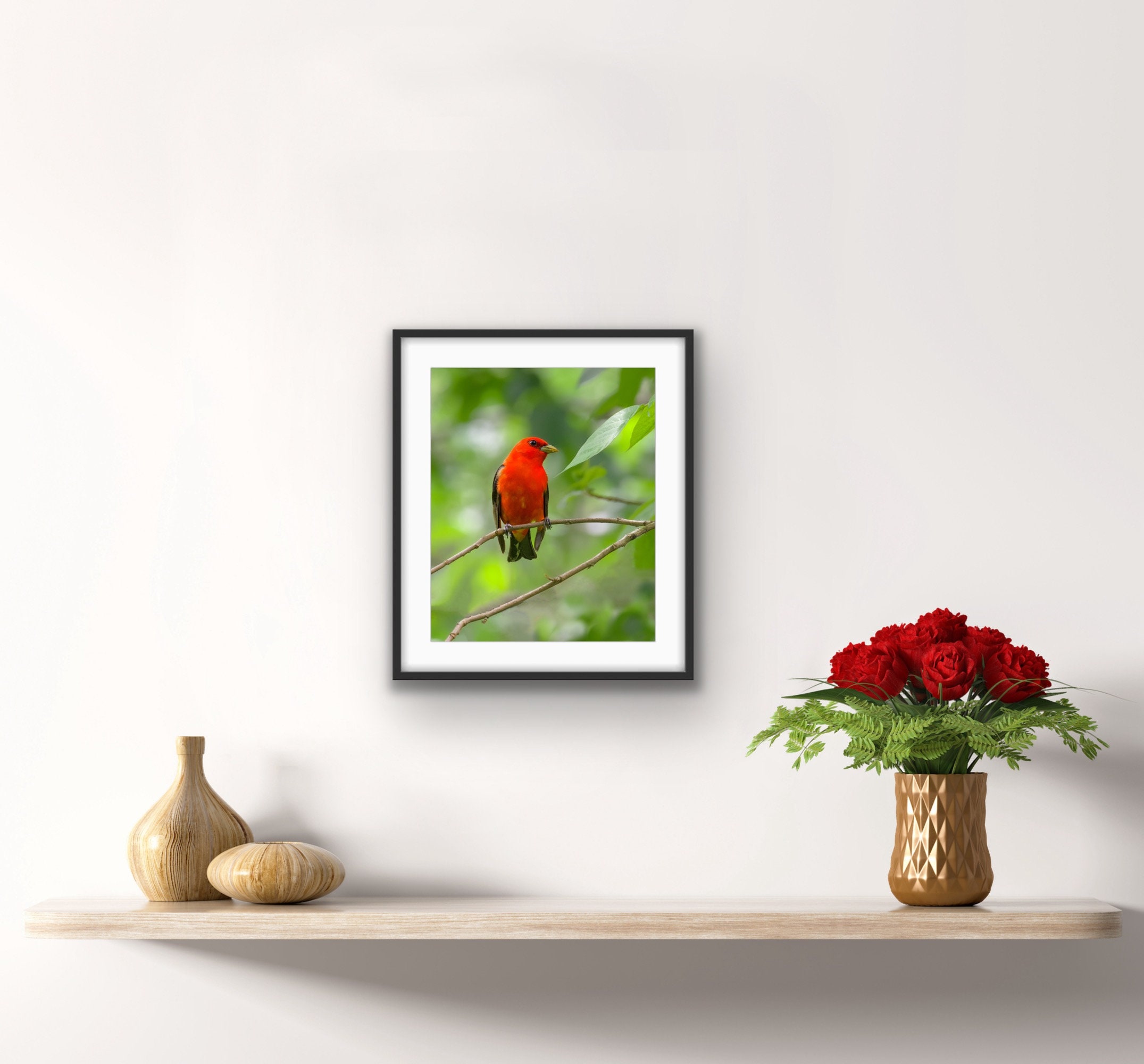 Scarlet Tanager Photograph - Tanager - Bird Photos - Bird Prints - Wall ...