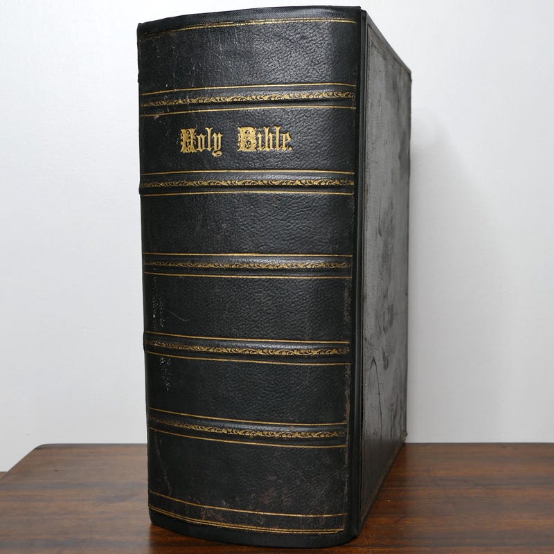Antique Old Bibles for Sale - Etsy