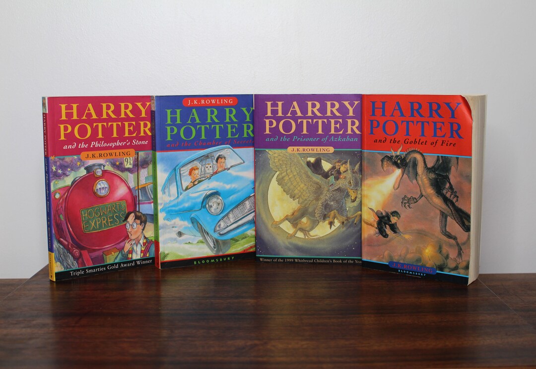 First Edition Harry Potter Set - Philosopher's Stone, Chamber of ...