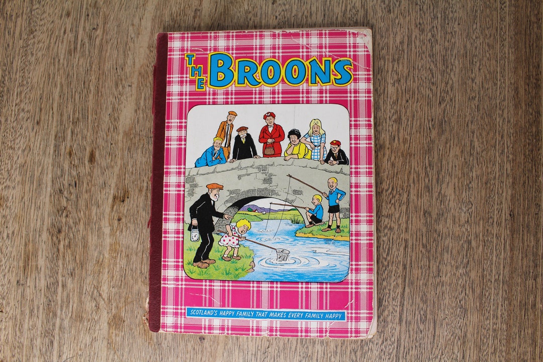 The Broons Annual C. 1969 - Vintage Comedy Magazine - Comic Strips ...