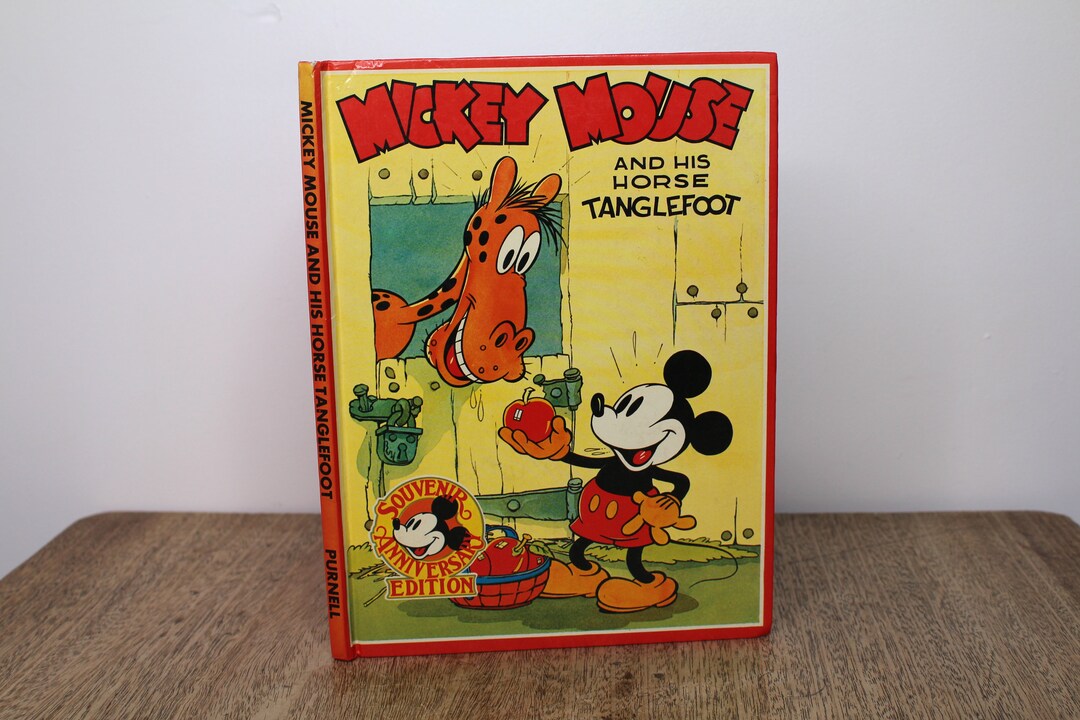 Mickey Mouse and His Horse Tanglefoot (souvenir Anniversary Edition ...