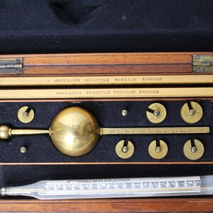 Sikes Hydrometer by Josh Long - Antique Victorian Device for Measuring ...