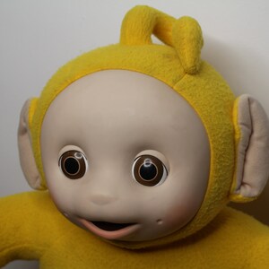 Large 20 Laa-laa Teletubbies Soft Toy Vintage 1998 Children's Stuffed ...