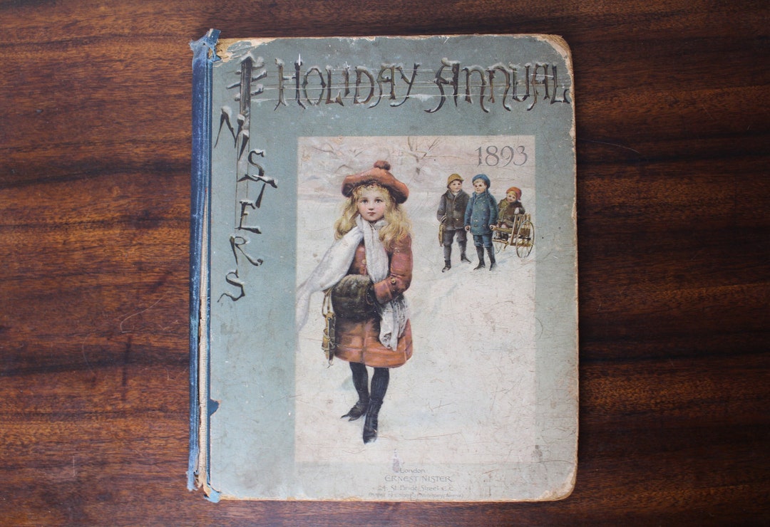 Nister's Holiday Annual 1893 - Ernest Nister, London - Antique Late ...