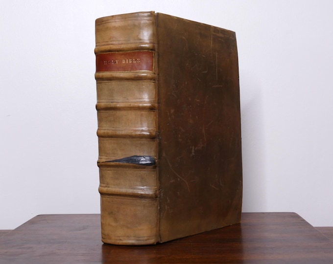 1703 Folio King James Bible & Book of Common Prayer – Queen Anne ...