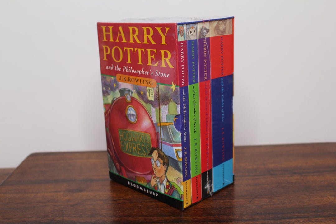 SEALED Harry Potter Boxed Set - Philosopher's Stone, Chamber of Secrets ...