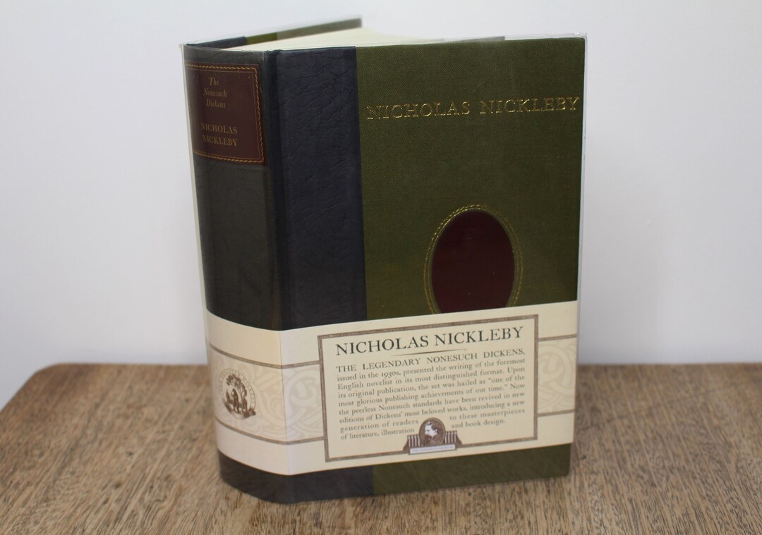 Nicholas Nickleby by Charles Dickens - Facsimile Edition of 1938 ...