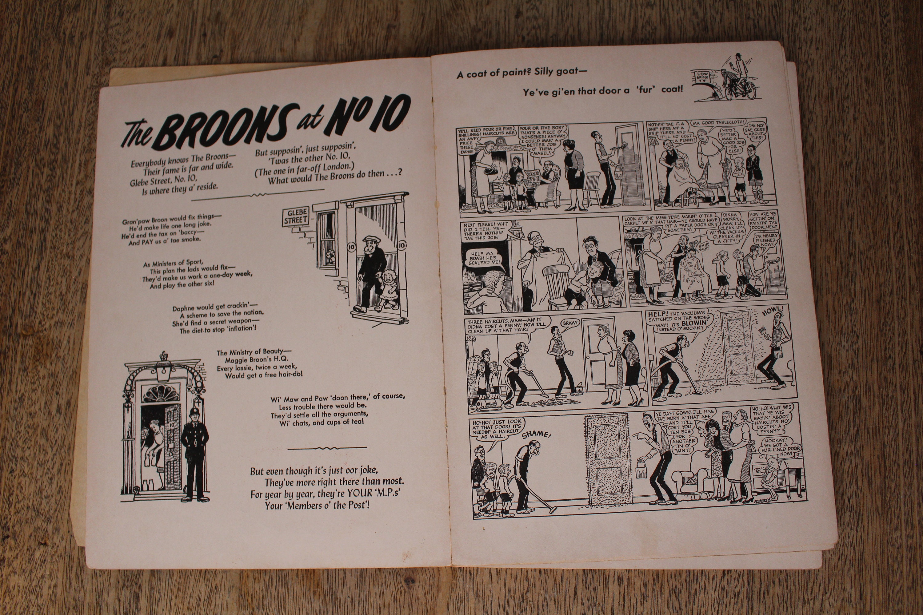The Broons Annual C. 1969 Vintage Comedy Magazine Comic - Etsy