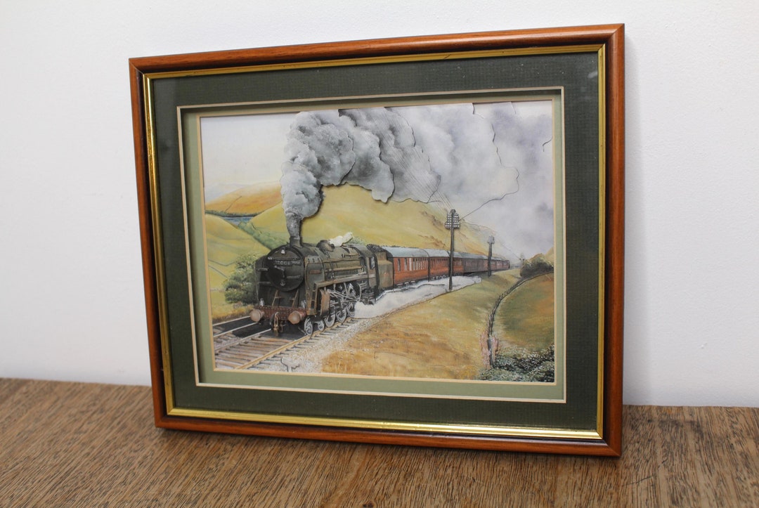 3D Steam Train Picture by J Hughes - 72001 Clan Cameron, BR Standard ...