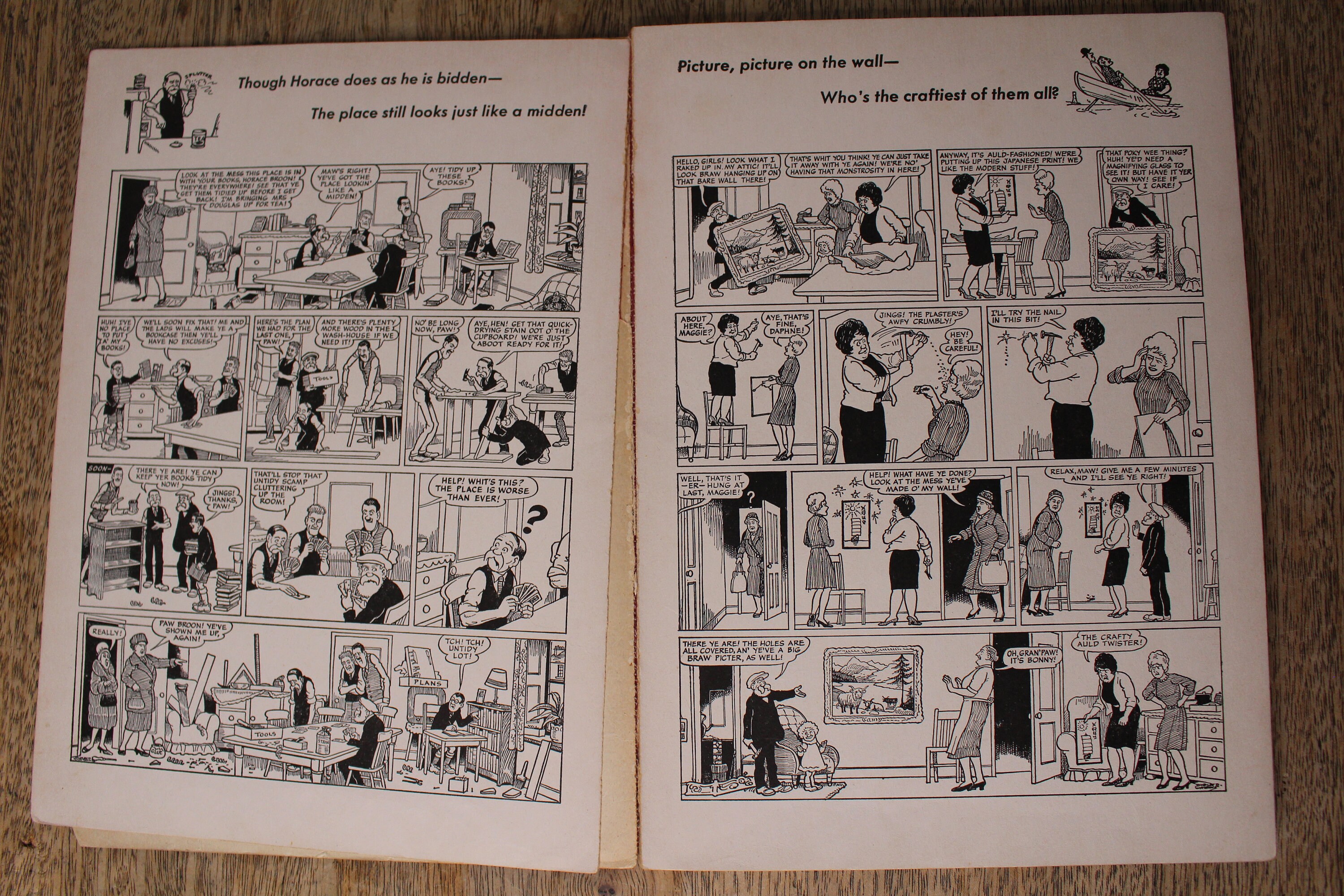 The Broons Annual C. 1969 Vintage Comedy Magazine Comic - Etsy