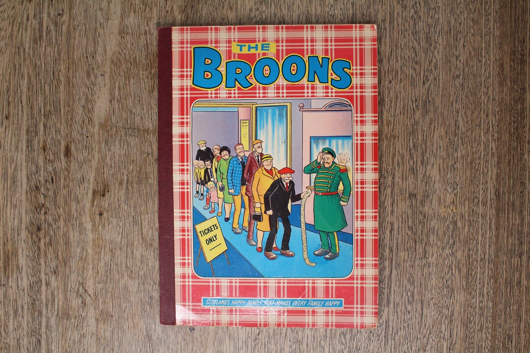 The Broons Annual 1981 - Vintage Comedy Magazine - Comic Strips ...