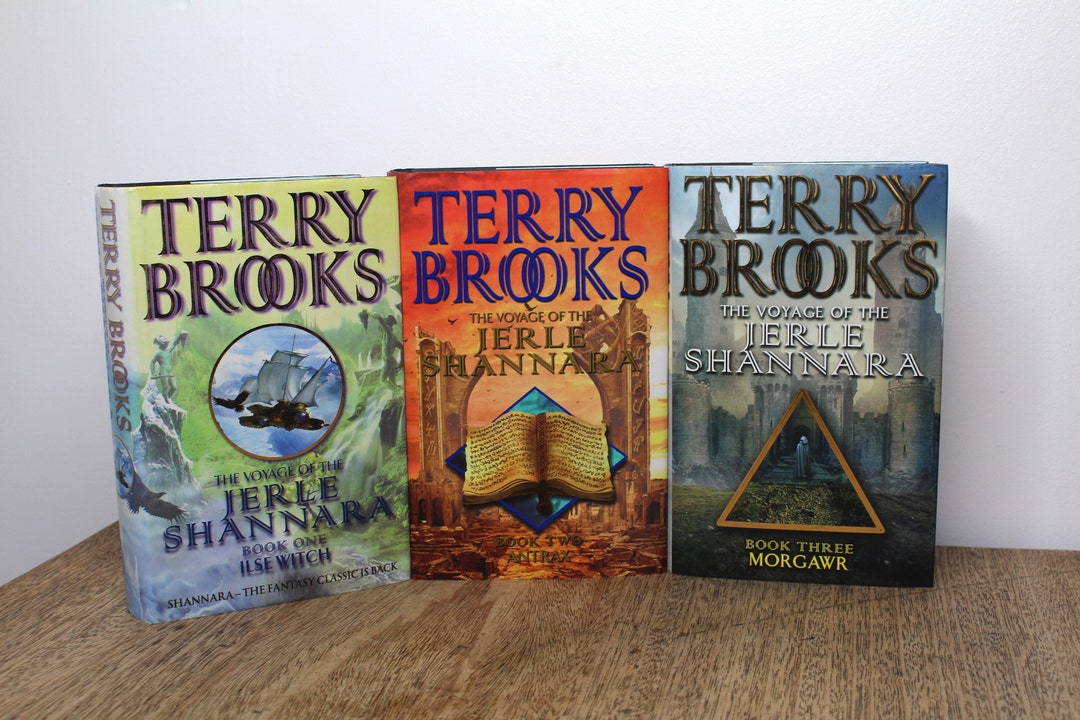 The Voyage of the Jerle Shannara, Hardback Trilogy by Terry Brooks ...