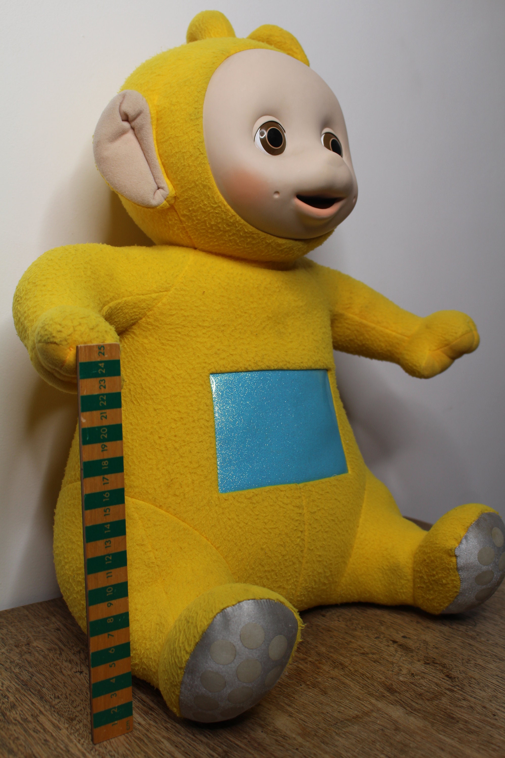 Large 20 Laa-laa Teletubbies Soft Toy Vintage 1998 Children's Stuffed ...