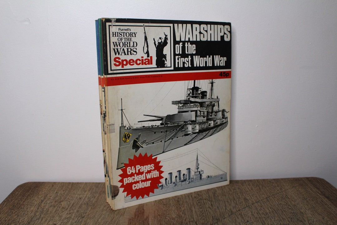 WWI Set - Purnell's History of the World Wars, Lot of 5 Books - Early ...