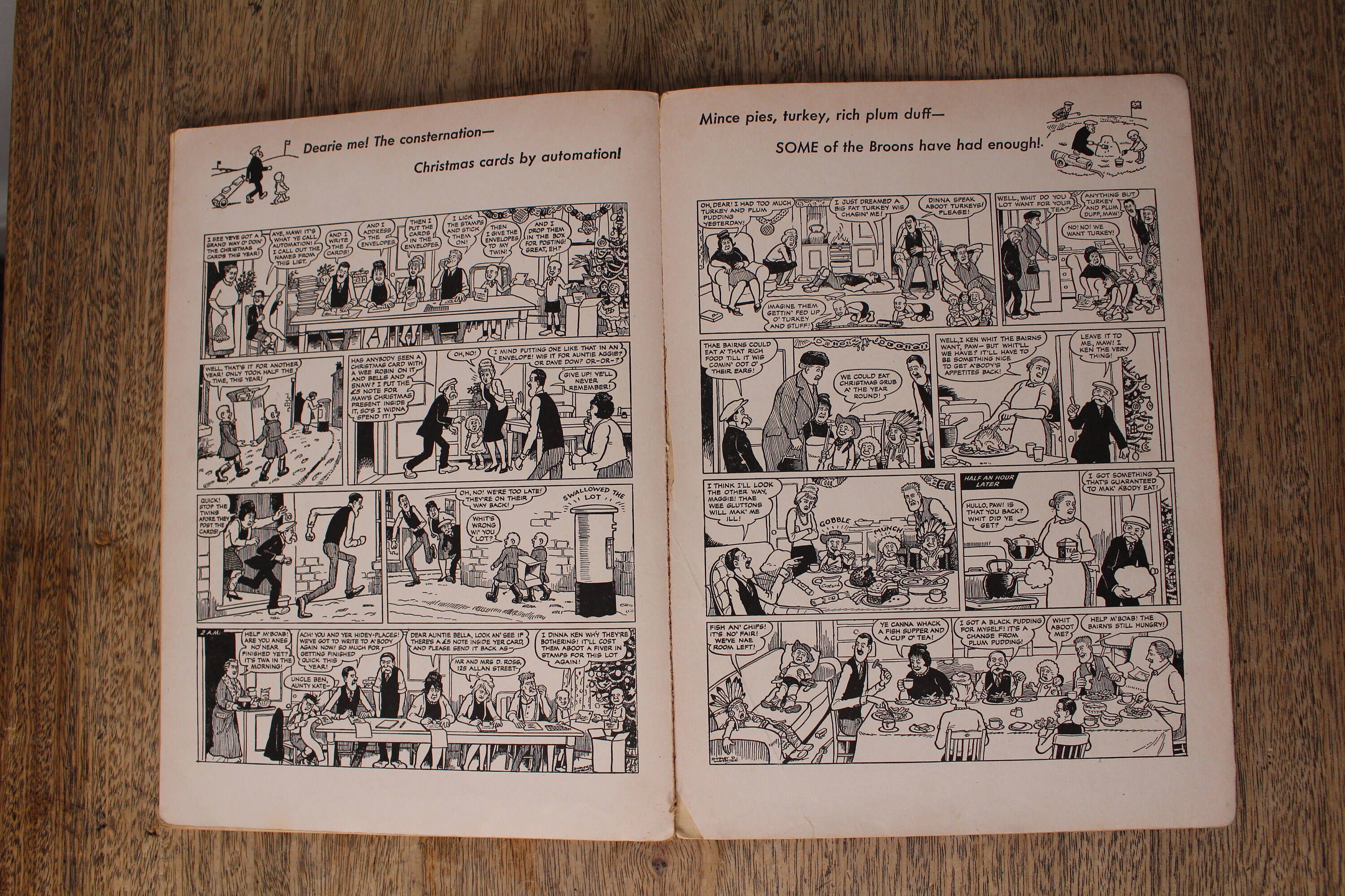 The Broons Annual C. 1969 Vintage Comedy Magazine Comic - Etsy