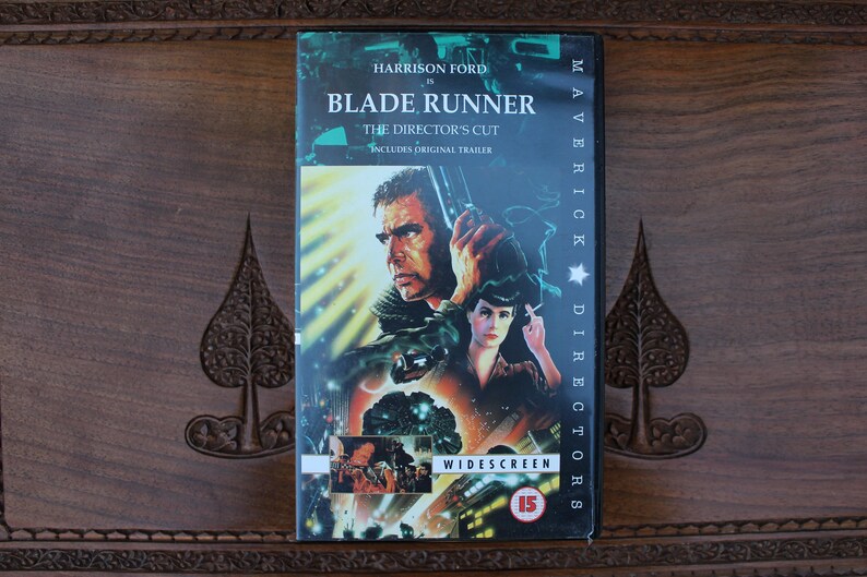 Blade Runner: Director's Cut VHS Video Tape Classic Sci Fi, Dystopian ...