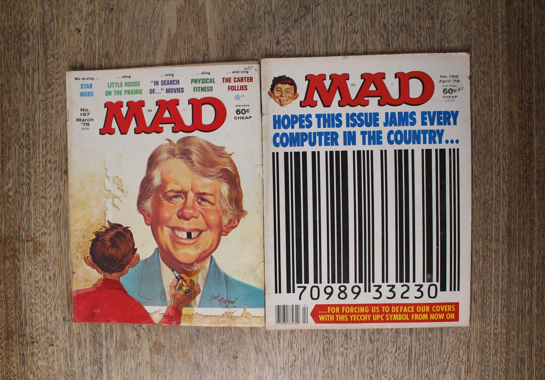 March & April 1978 Mad Magazines (US Editions) - Issues 197 and 198 ...