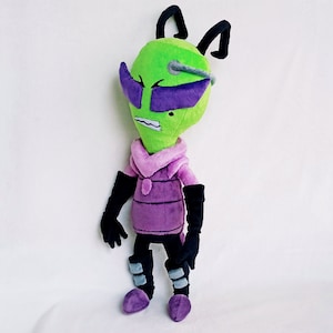 Invader Zim Mysterious Girl Named Tak Plush Doll - Etsy