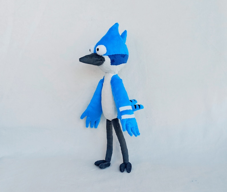 Regular Show Mordecai & Rigby Plushie Toys - Etsy