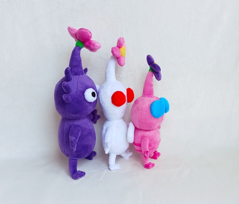 Pikmin Plush Set. Video Game | Etsy
