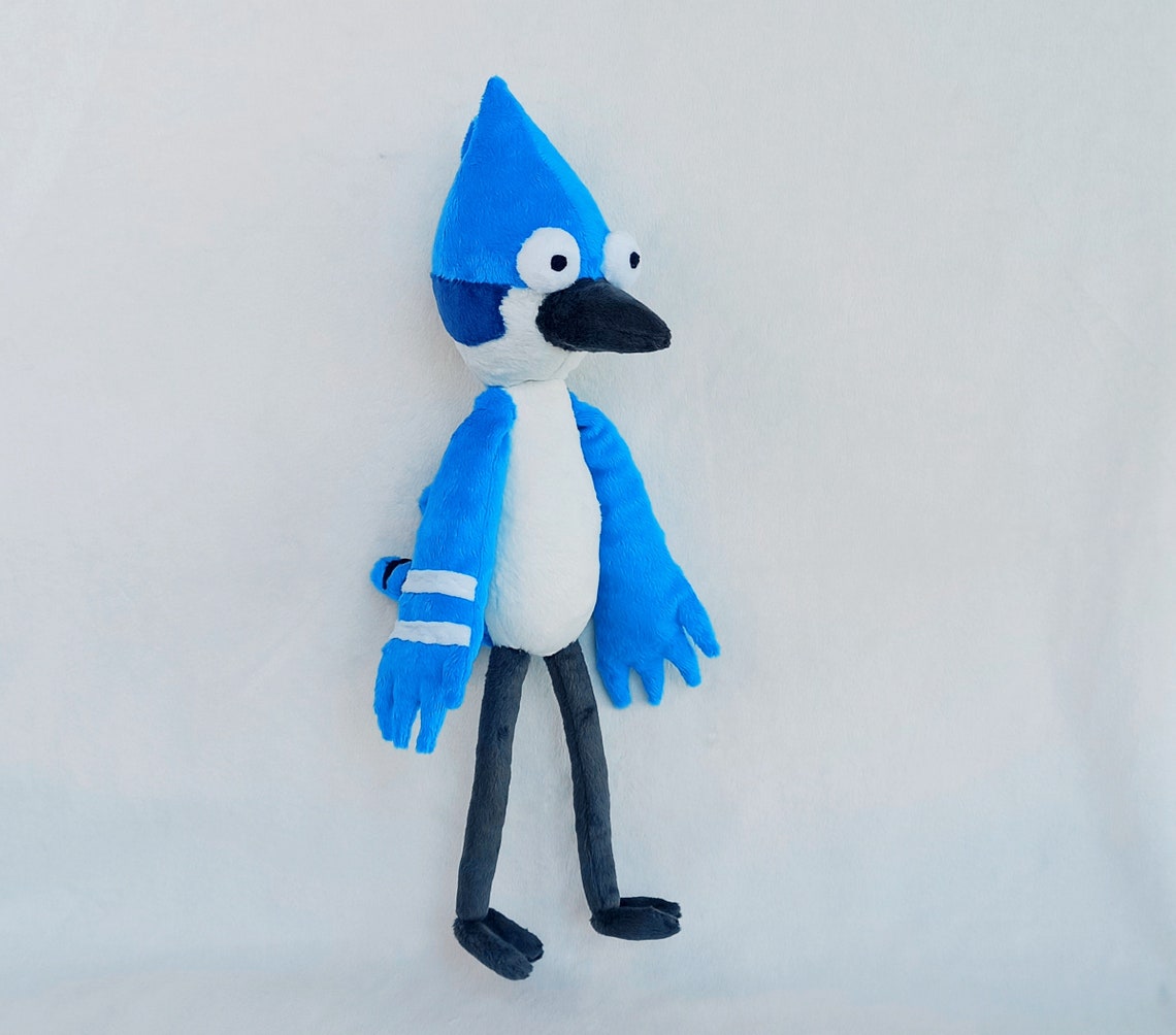 Regular Show Mordecai & Rigby Plushie Toys - Etsy