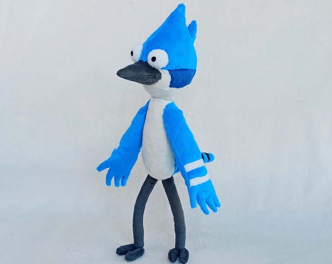 Regular Show Mordecai & Rigby Plushie Toys - Etsy