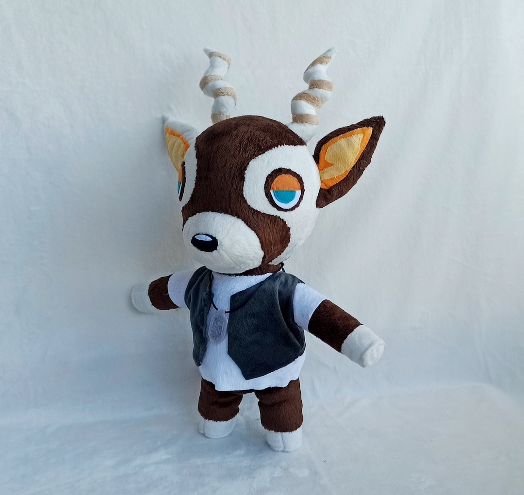 Custom Plush,inspired by Deer Zell Animal Crossing 15,7in - Etsy Singapore