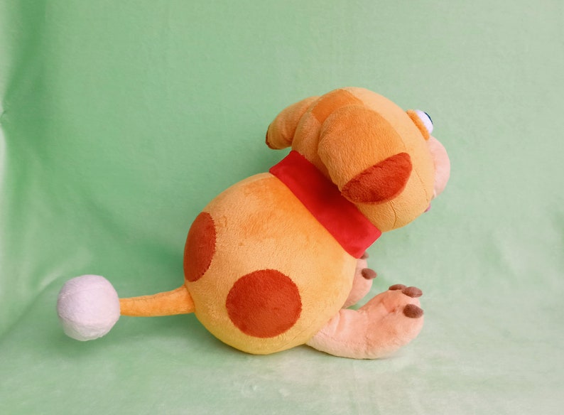 Pikmin 4 Yellow Dog Plushie Nintendo Made From Drawing - Etsy