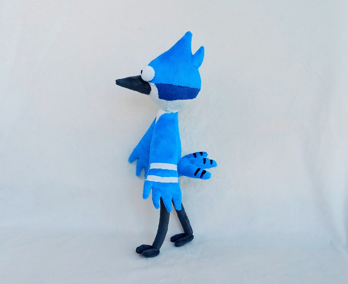 Regular Show Mordecai & Rigby Plushie Toys - Etsy UK