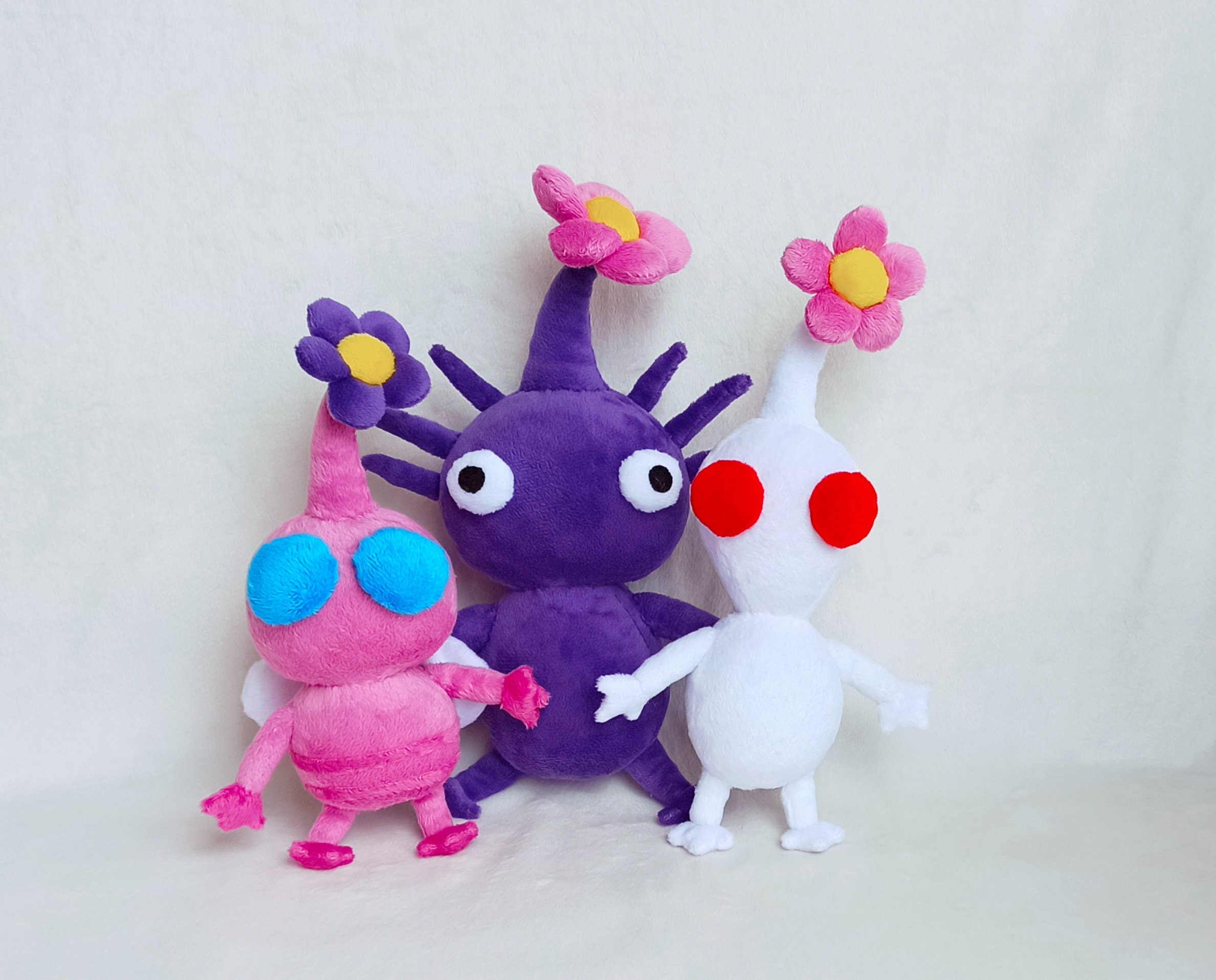 Pikmin Plush Set. Video Game | Etsy