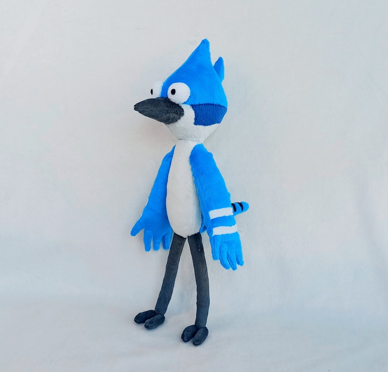 Regular Show Mordecai & Rigby Plushie Toys - Etsy