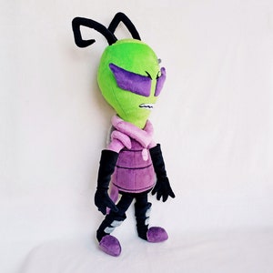 Invader Zim Mysterious Girl Named Tak Plush Doll - Etsy
