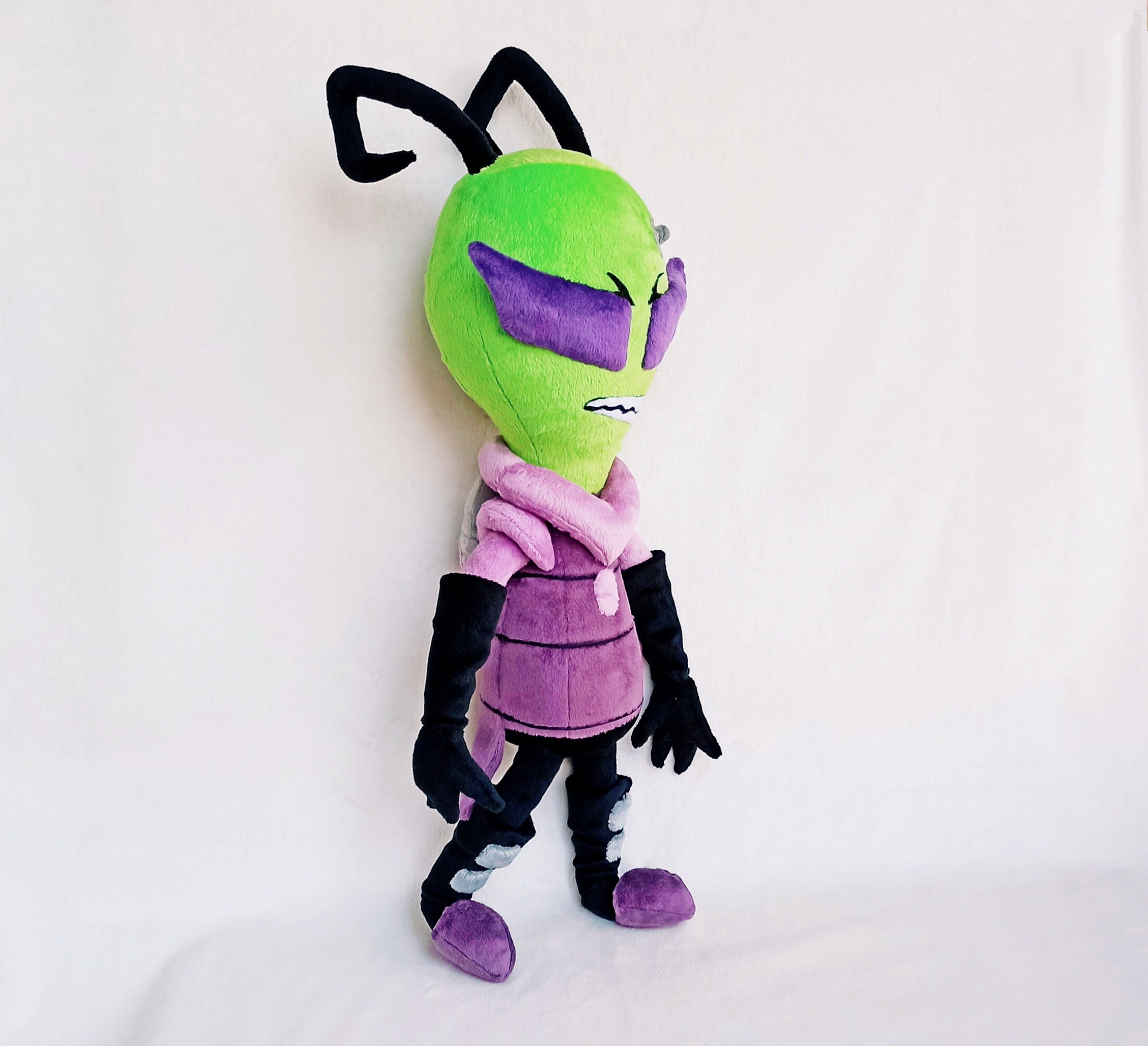 Invader Zim Mysterious Girl Named Tak Plush Doll Etsy UK