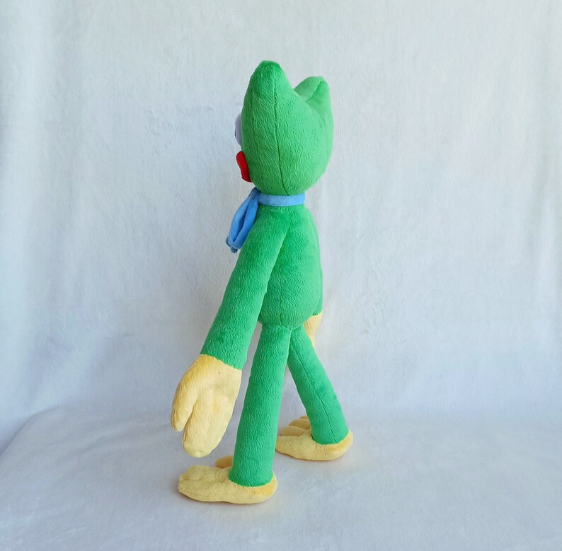 Poppy Playtime Plush Huggy Wuggygreen Handmade Plushie - Etsy