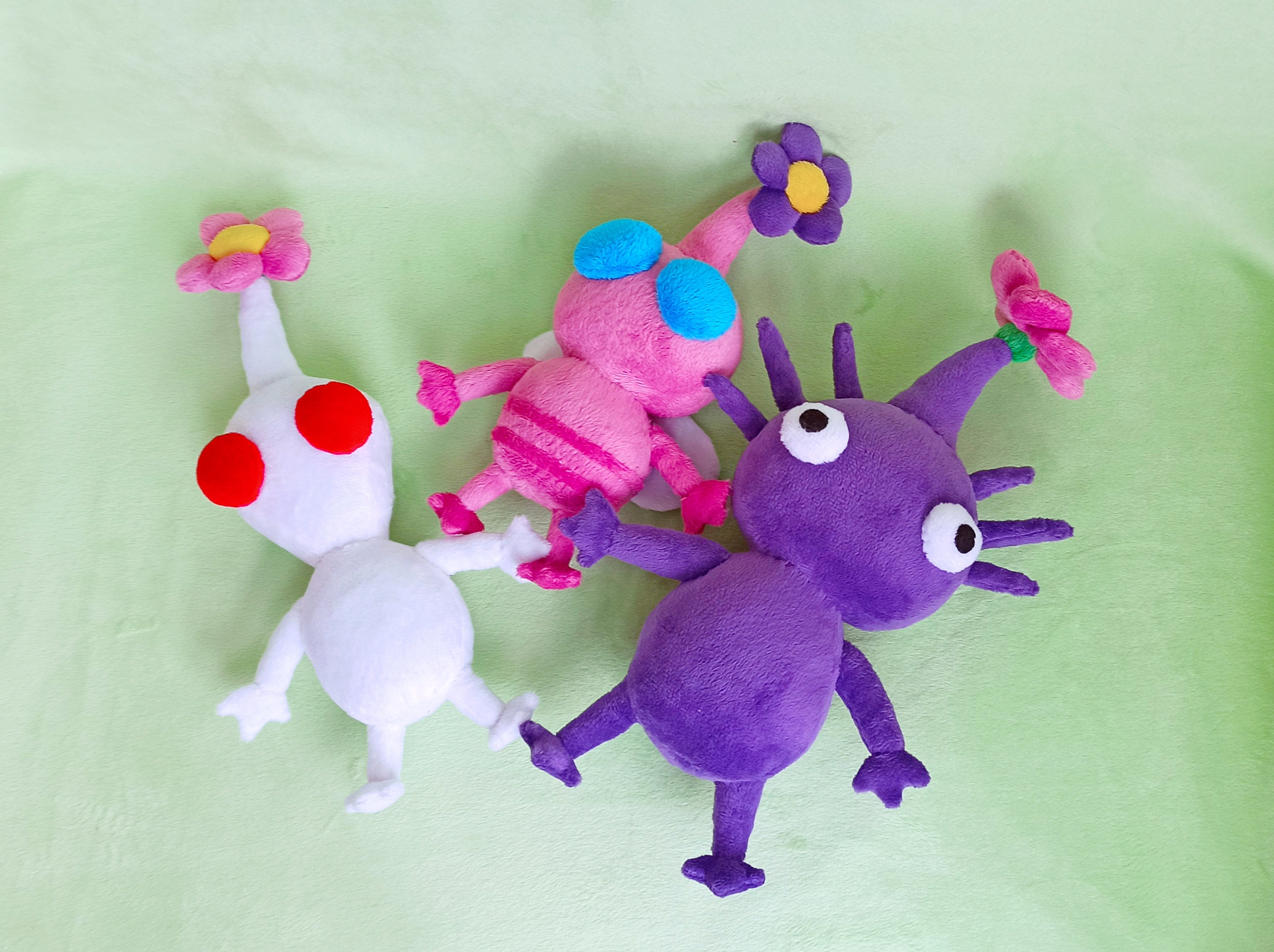 Pikmin Plush Set. Video Game | Etsy