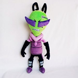 Invader Zim Mysterious Girl Named Tak Plush Doll - Etsy