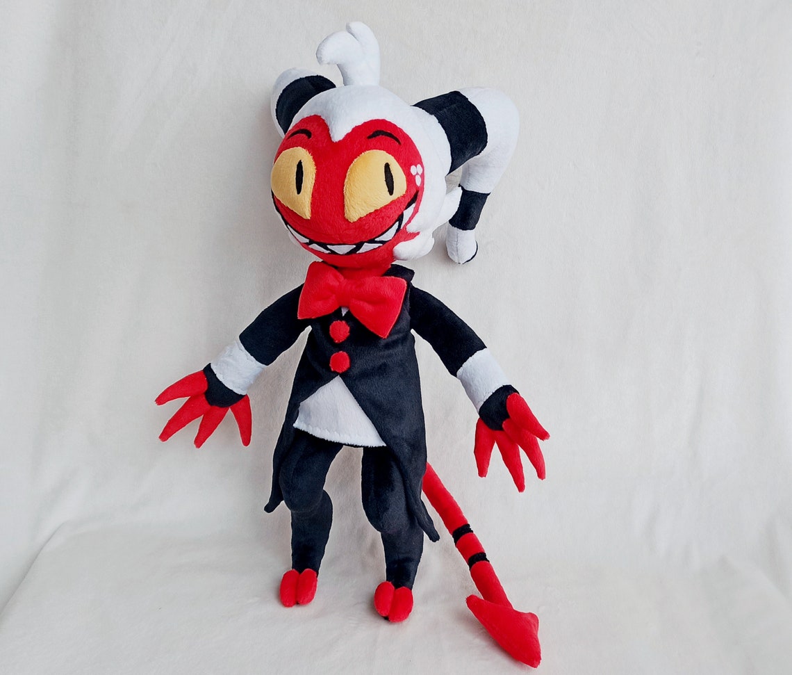 Moxxie Helluva Boss Plush Doll - Etsy Australia