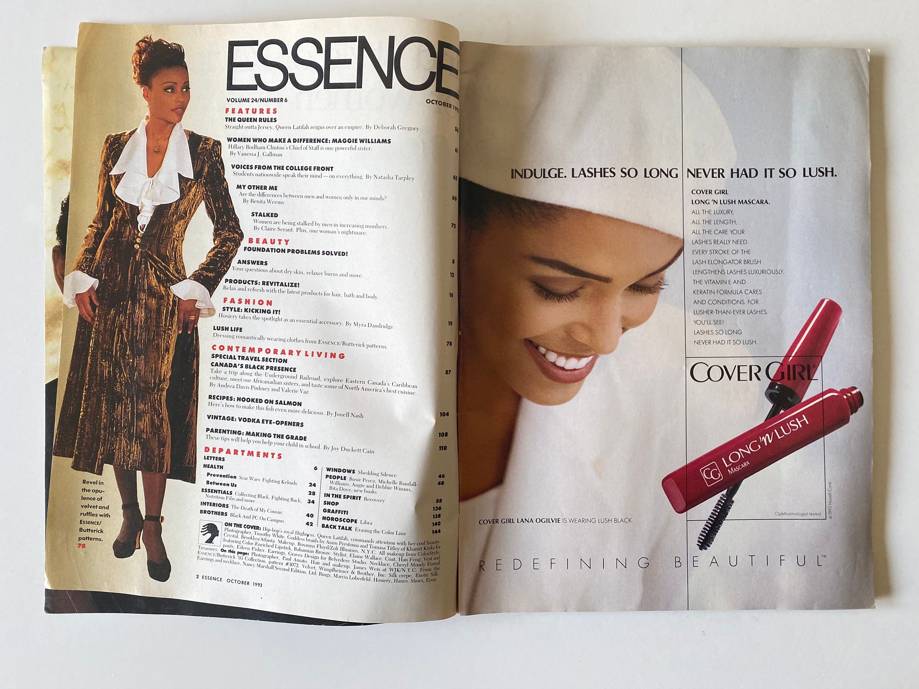 Essence Magazine OKTOBER 1993 | Etsy