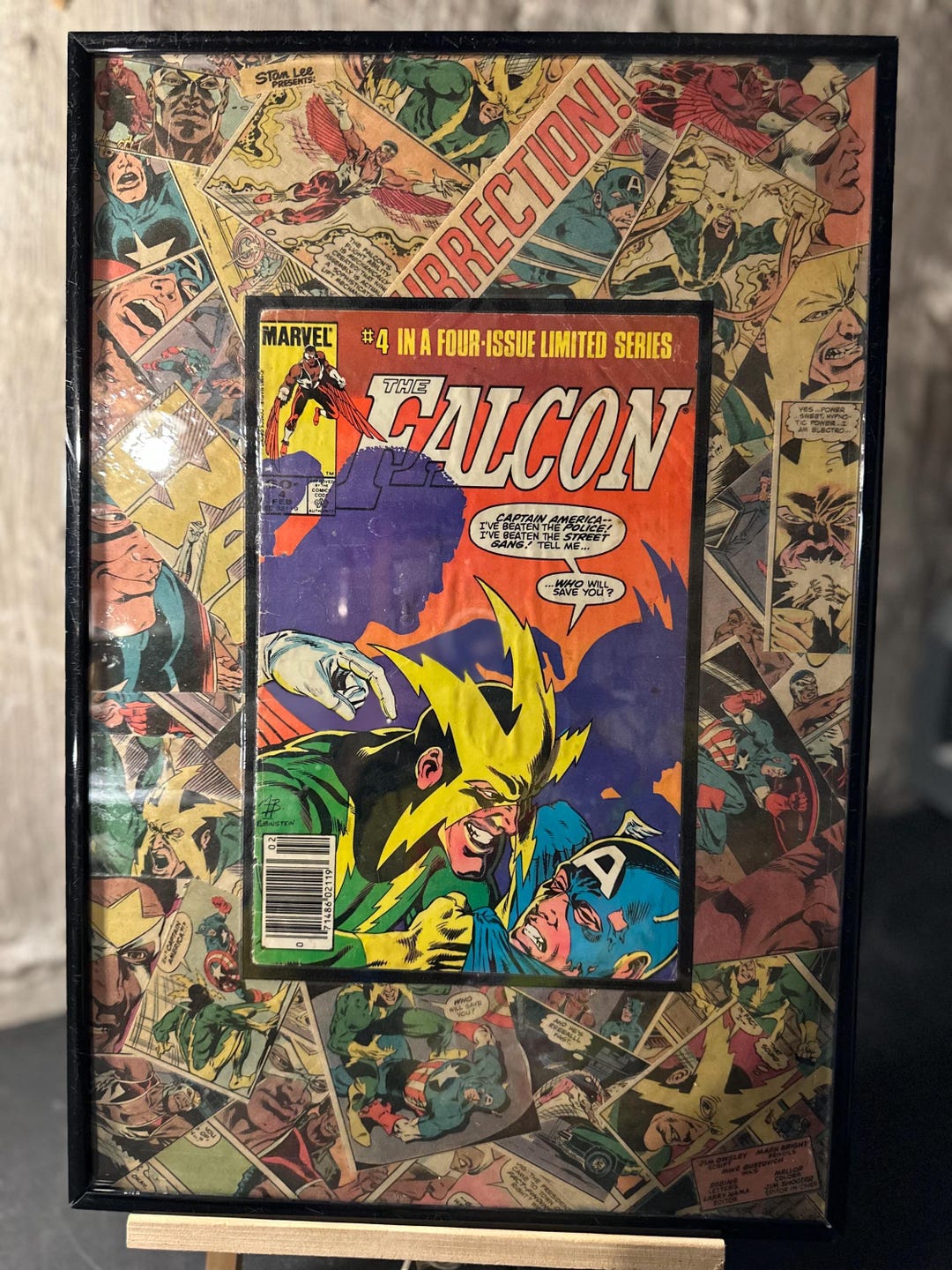 Vintage Falcon 4 12x18 Deconstructed Comic Book Poster - Etsy
