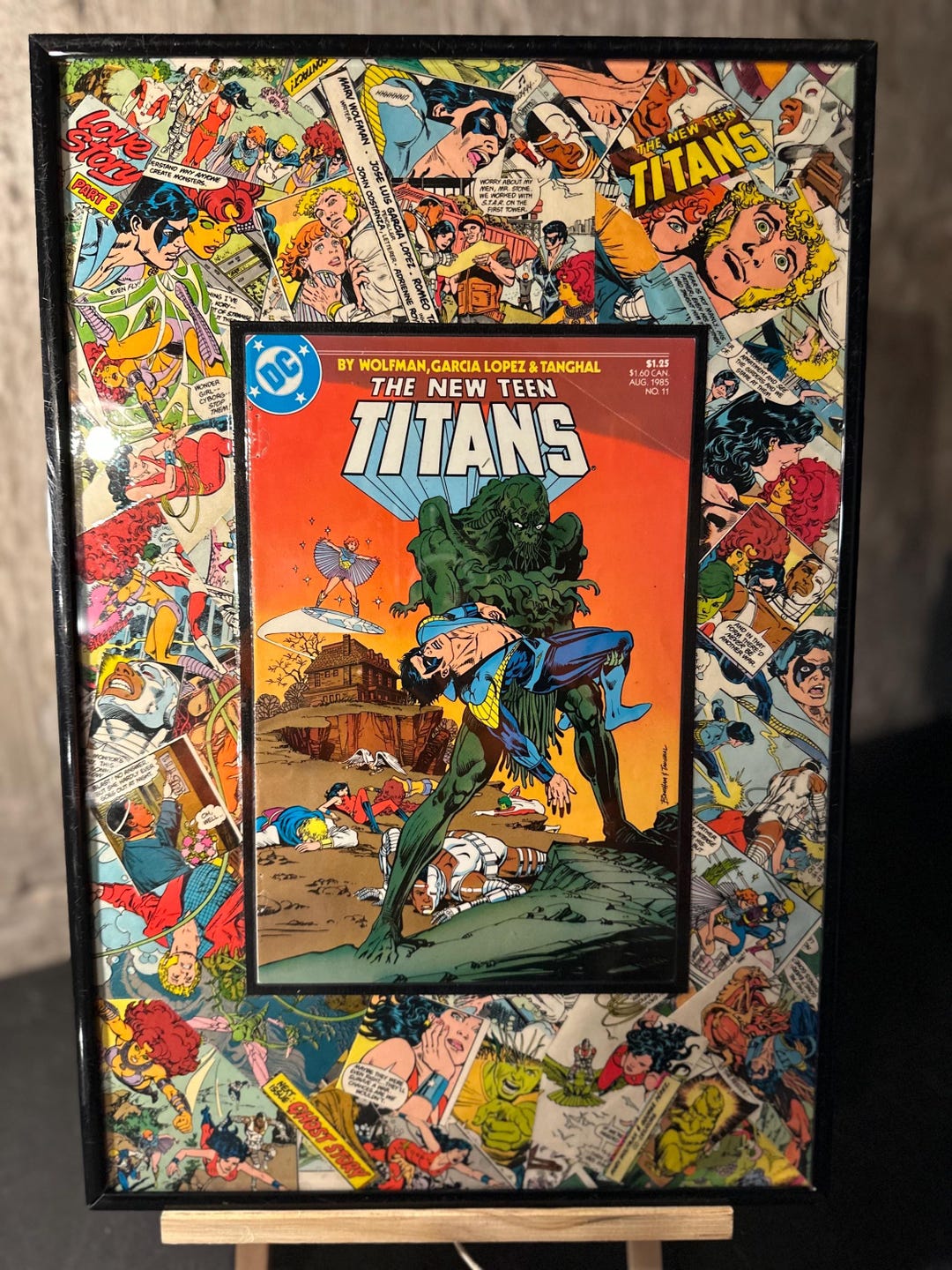Vintage Teen Titans 11 12x18 Deconstructed Comic Book Poster - Etsy