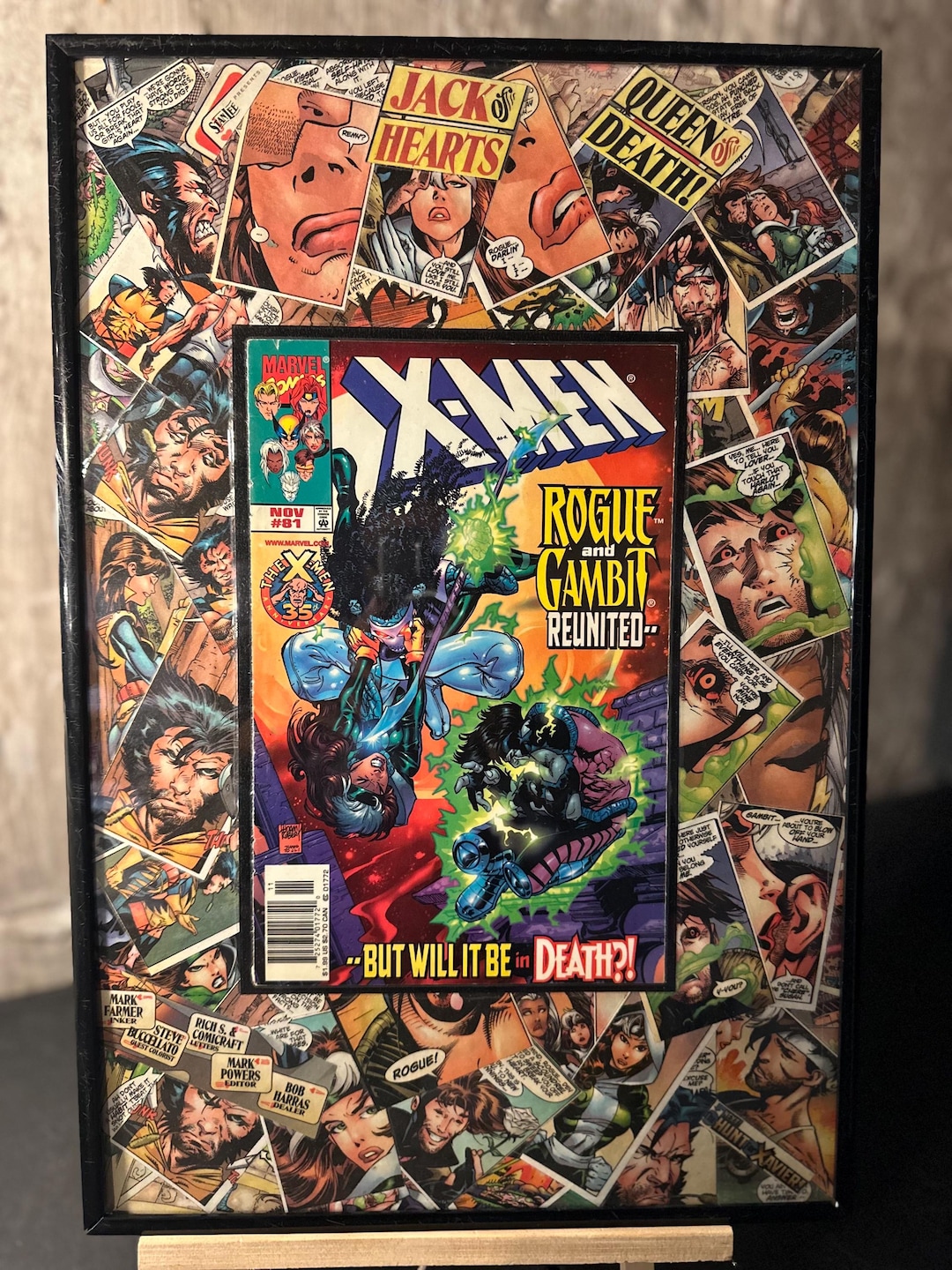 Vintage X-men #81 12x18 Deconstructed Comic Book Poster (ready Made) - Etsy