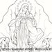 Mother Mary Coloring Page Our Lady, Star of the Sea Stella Maris ...