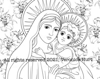 Mary Mother of God - Etsy